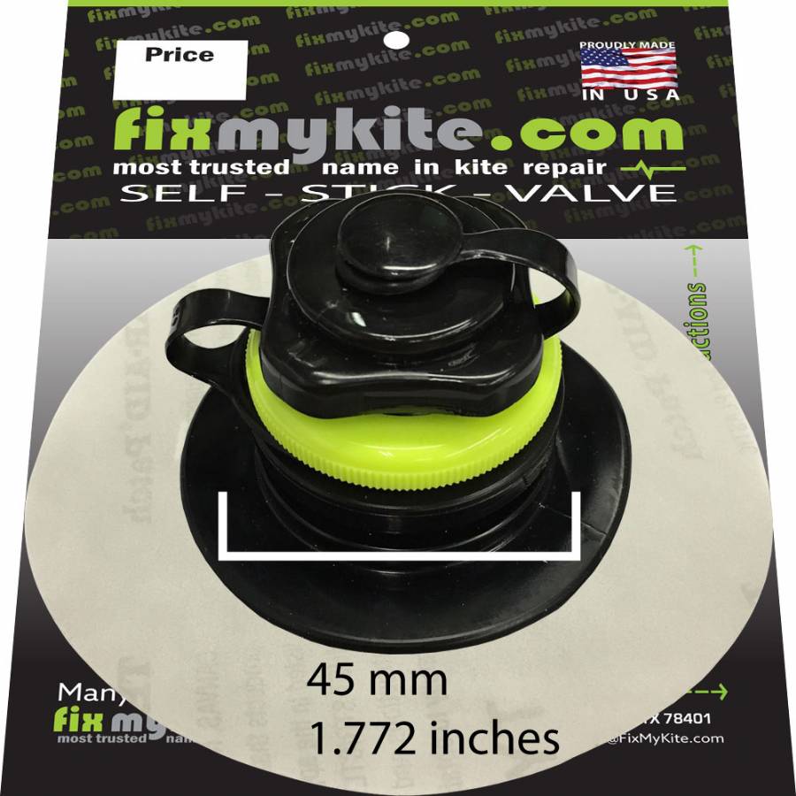 FixMyKite.com Naish High Flow Screw Valve Inflate/deflate | Self Stick ...